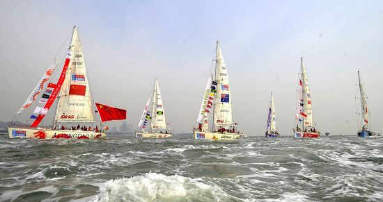 Ocean Racing Yachts Parade They Start Editorial Stock Photo - Stock ...