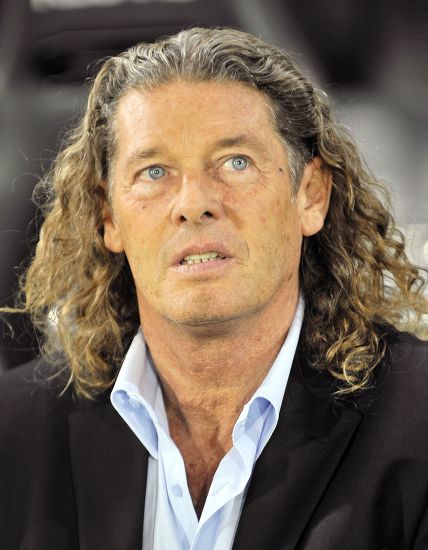 Qatars Team Coach Bruno Metsu Looks Editorial Stock Photo - Stock Image ...