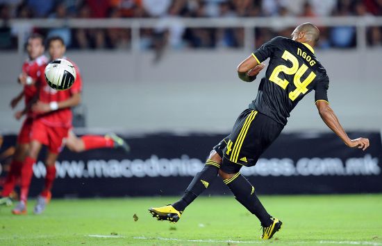 Liverpools Player David Ngog Scores His Editorial Stock Photo - Stock ...