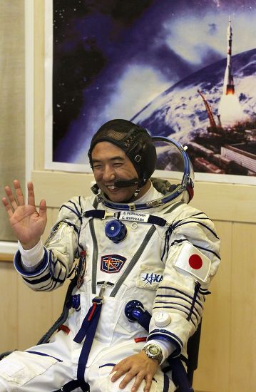 Japanese Astronaut Flight Engineer Satoshi Furukawa Editorial Stock ...