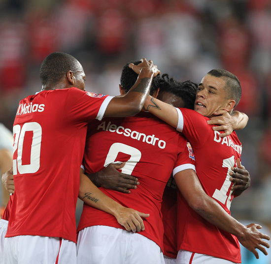 Sport Club Internacional Players Celebrate After Editorial Stock Photo ...