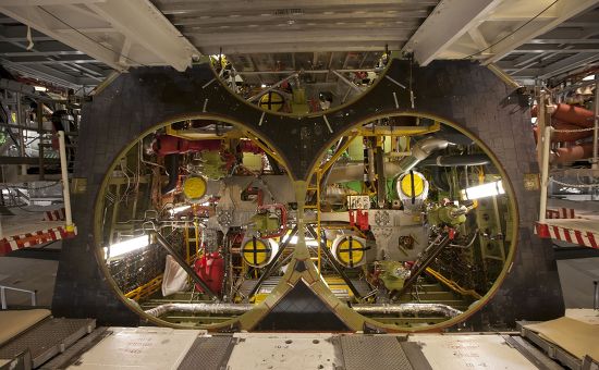 Rear View Aft Engine Compartment Space Editorial Stock Photo - Stock ...