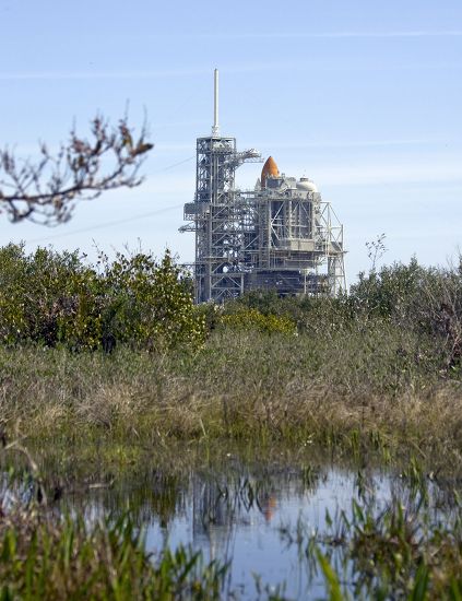 During Remote Camera Setup Space Shuttle Editorial Stock Photo - Stock ...