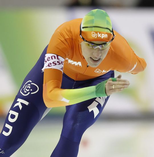 Netherlands Jorien Voorhuis Skates Sixth Place Editorial Stock Photo ...