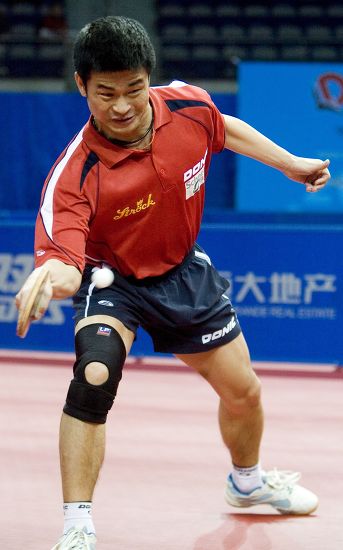 Austrias Chen Weixing Eyes Ball He Editorial Stock Photo - Stock Image ...