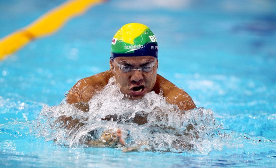 Swimmer Felipe Silva Brazil Seen During Editorial Stock Photo - Stock ...