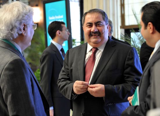 Iraqs Foreign Minister Hoshyar Zebari C Editorial Stock Photo - Stock ...