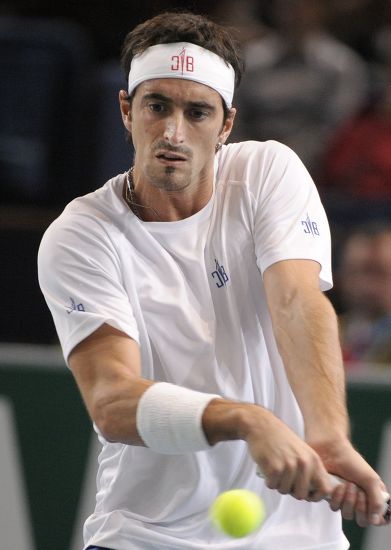 Potito Starace Italy Returns Ball Michael Editorial Stock Photo - Stock ...