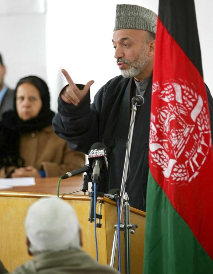Kabul Afghanistan Interim Afghan Prime Minister Editorial Stock Photo ...
