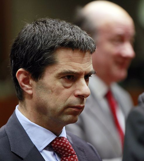 Portugals New Finance Minister Vitor Gaspar Editorial Stock Photo ...