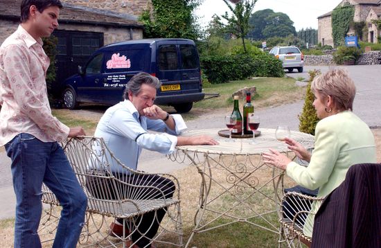 Emmerdale Tv Matthew Bose Patrick Mower Editorial Stock Photo - Stock ...