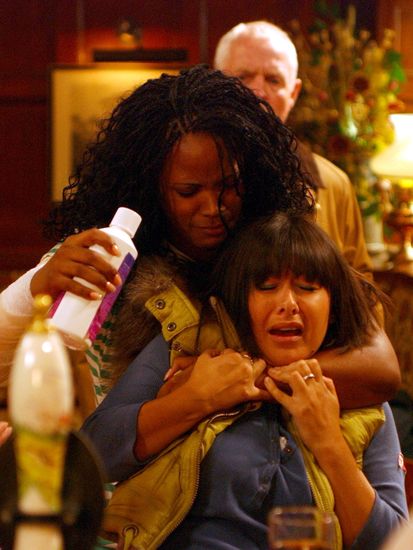 Emmerdale Tv Kerry Stacey Hayley Tamaddon Editorial Stock Photo - Stock ...