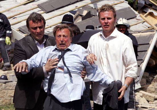 Emmerdale Tv Matt Healy Kenneth Farrington Editorial Stock Photo ...