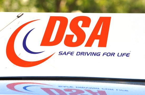 Dsa Driving Standards Agency Sign Editorial Stock Photo - Stock Image ...