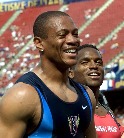 Edmonton Canada Us Sprinter Maurice Greene Editorial Stock Photo ...