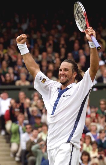 Wimbledon United Kingdom Australian Patrick Rafter Editorial Stock ...
