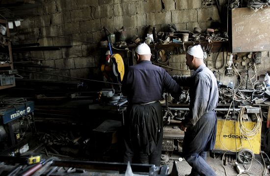 Two Lebanese Druze Sheikh Wearing His Editorial Stock Photo - Stock ...