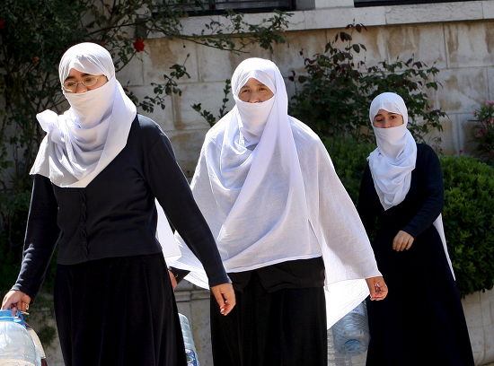 Druze Women Called Sheikha Visiting Holy Editorial Stock Photo - Stock ...