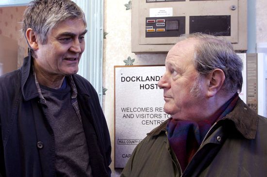 Emmerdale Tv Nick Brimble Richard Thorp Editorial Stock Photo - Stock ...