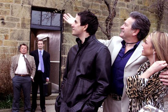 Emmerdale Tv Matthew Bose Patrick Mower Editorial Stock Photo - Stock ...