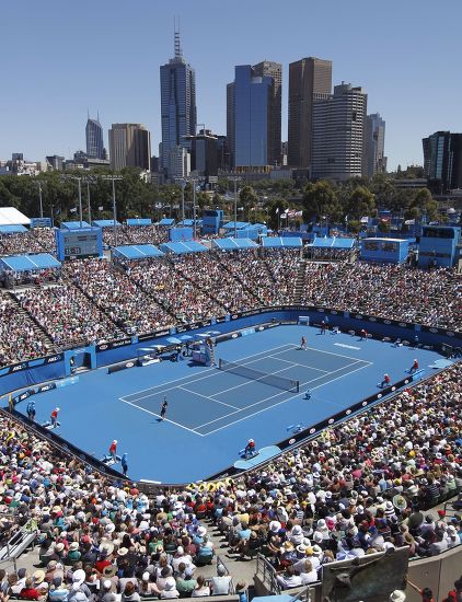 Opening Day Crowds Watch Match On Editorial Stock Photo - Stock Image ...