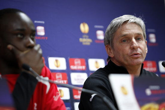 Standard Liege Head Coach Jose Riga Editorial Stock Photo - Stock Image ...