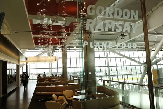 General View Gordon Ramsays Plane Food Editorial Stock Photo - Stock ...