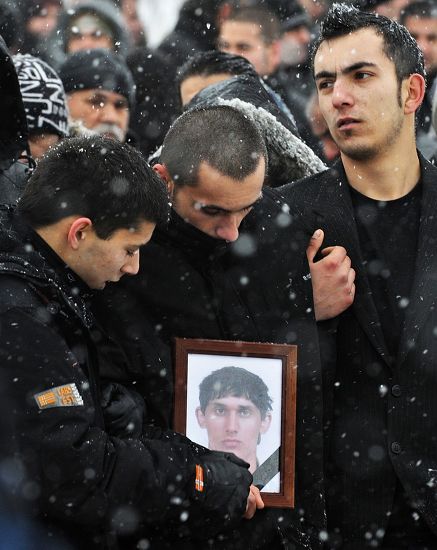 Relatives 22yearold Romani Man Ladislav Tatar Editorial Stock Photo ...