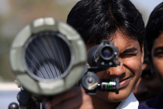 Indian Student Tries Aim 84mm Rocket Editorial Stock Photo - Stock ...