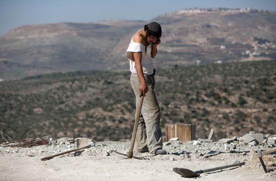 Jewish Settler Takes Break Cleaning He Editorial Stock Photo - Stock ...
