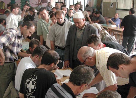 Bujanovac Serbia Yugoslavia Few Hundreds Local Editorial Stock Photo ...