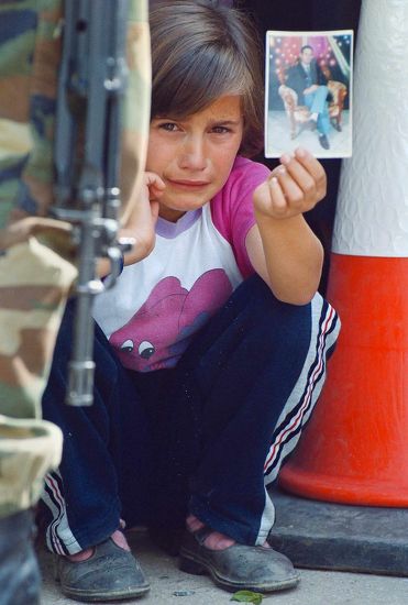 Djakovica Kosovo Yugoslavia Ethnic Albanian Girl Editorial Stock Photo ...