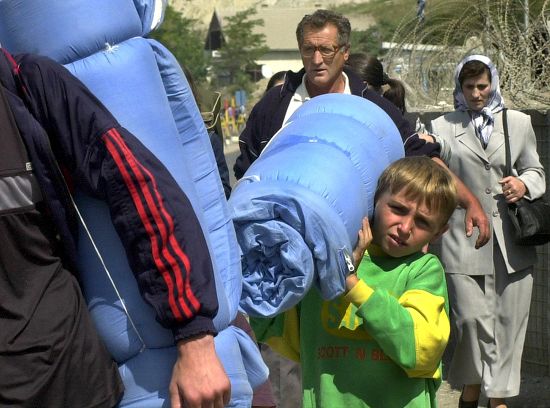 Hani Elezit Kosovo Yugoslavia Carrying Their Editorial Stock Photo ...