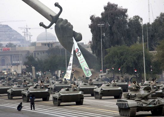 New Iraqi Army Tanks Take Part Editorial Stock Photo - Stock Image ...