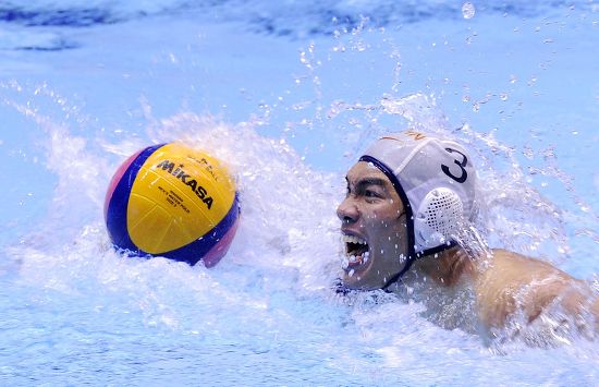 Liang Zhongxing China Controls Ball During Editorial Stock Photo ...