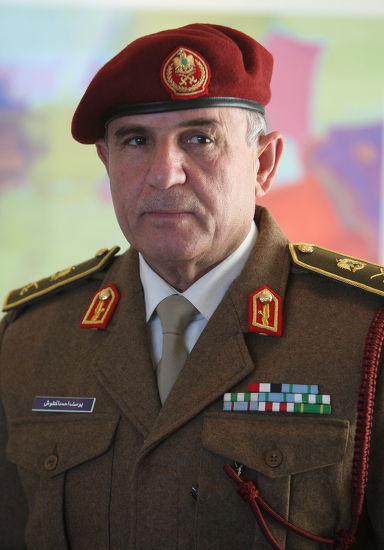 Major General Yousef Almangoush Chief Staff - Foto de stock de ...