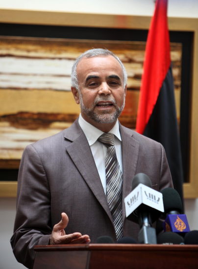Spokesman Libyan National Transitional Council Ntc Editorial Stock ...