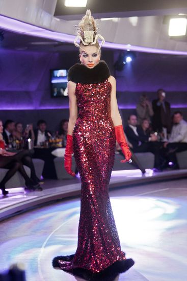 Model Performs On Catwalk During Opening Editorial Stock Photo - Stock ...