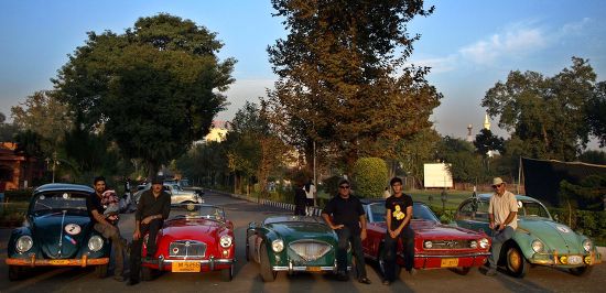 Pakistani Men Stand Near Their Cars Editorial Stock Photo - Stock Image ...