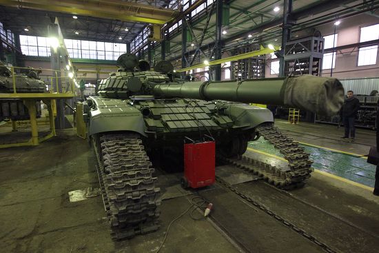 T80 Tank While Being Tested 61st Editorial Stock Photo - Stock Image ...