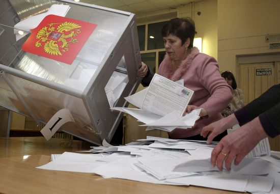Electoral Commission Staff Empty Ballot Box Editorial Stock Photo ...