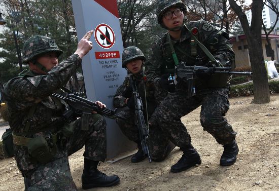 Members Capital Defense Command Cdc Action Editorial Stock Photo ...