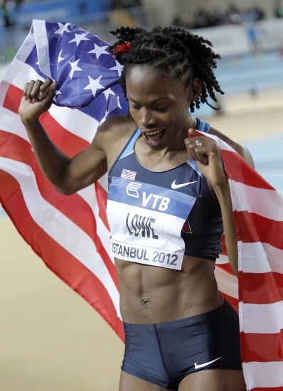 Chaunte Howard Lowe Usa Celebrates After Editorial Stock Photo - Stock ...