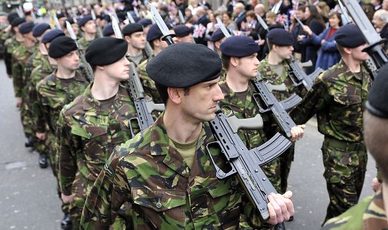 Territorial Army Ta Soldiers Royal Yeomanry Editorial Stock Photo ...