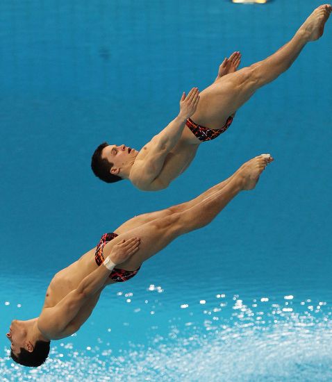 Patrick Hausding Stephan Feck Germany Compete Editorial Stock Photo ...