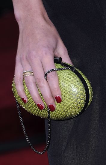 Purse Held By Dutch Model Dorith Editorial Stock Photo - Stock Image ...