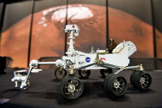 Model Mars Science Labratory Nasa Press Editorial Stock Photo - Stock ...