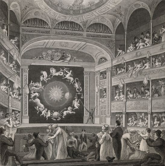 Proscenium English Opera House Strand Formerly Editorial Stock Photo ...