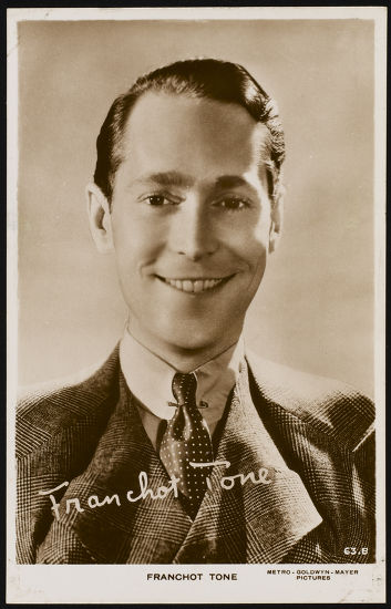 Franchot Tone American Actor Stage Screen Editorial Stock Photo - Stock ...