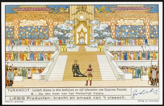 Palace Courtyard Turandot Tells Her Story Editorial Stock Photo - Stock ...